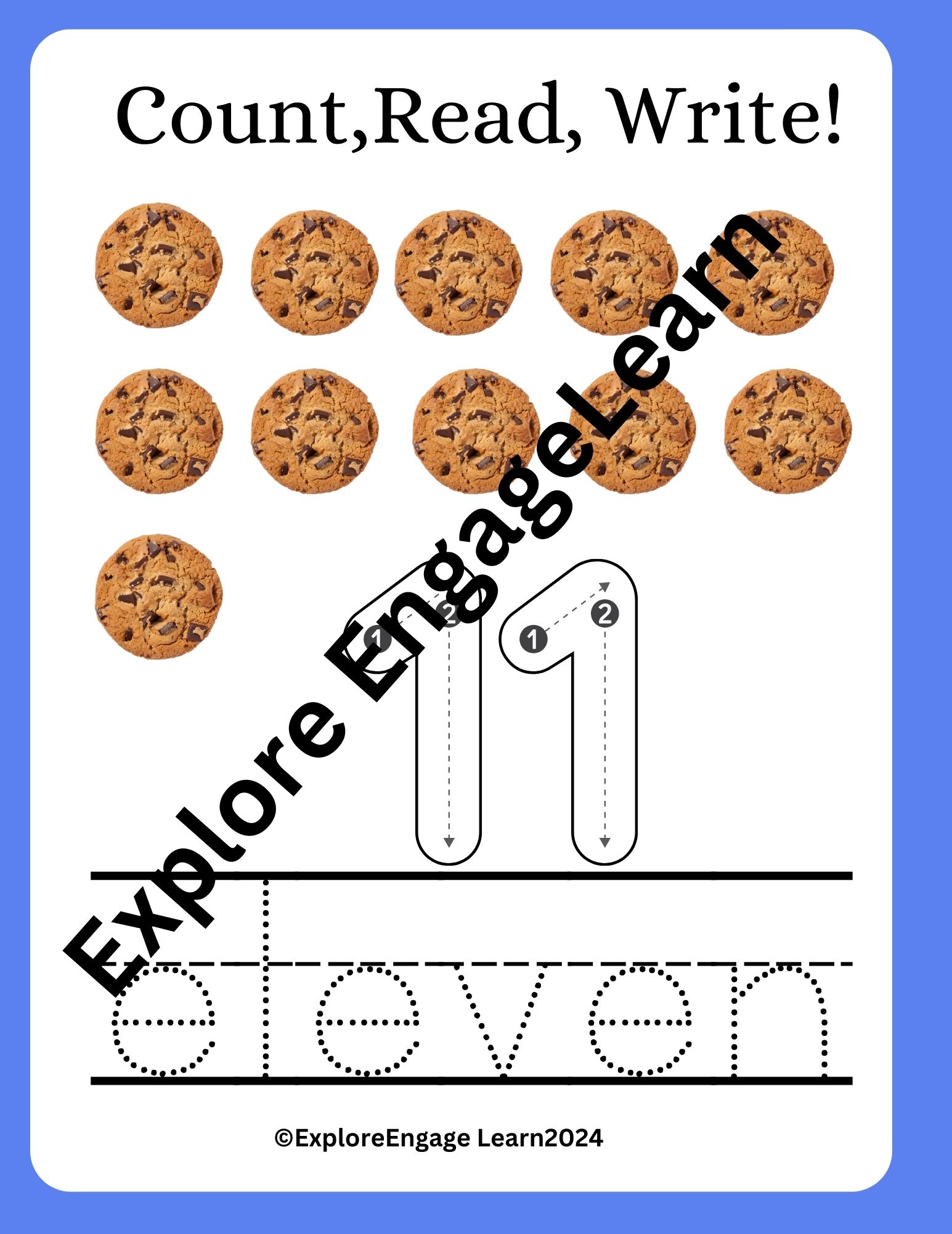 Counting Cookies 11-20 – Explore Engage Learn LLC